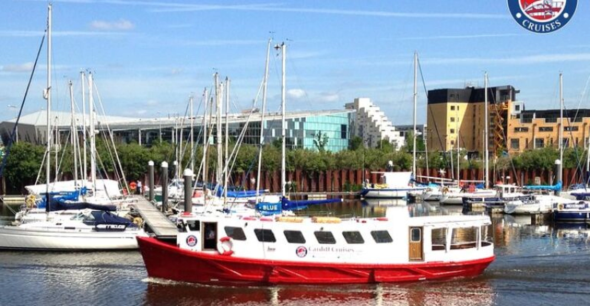 Cardiff Bay Forty Five Minute Boat Tour Gift Vouchers £11 for 1