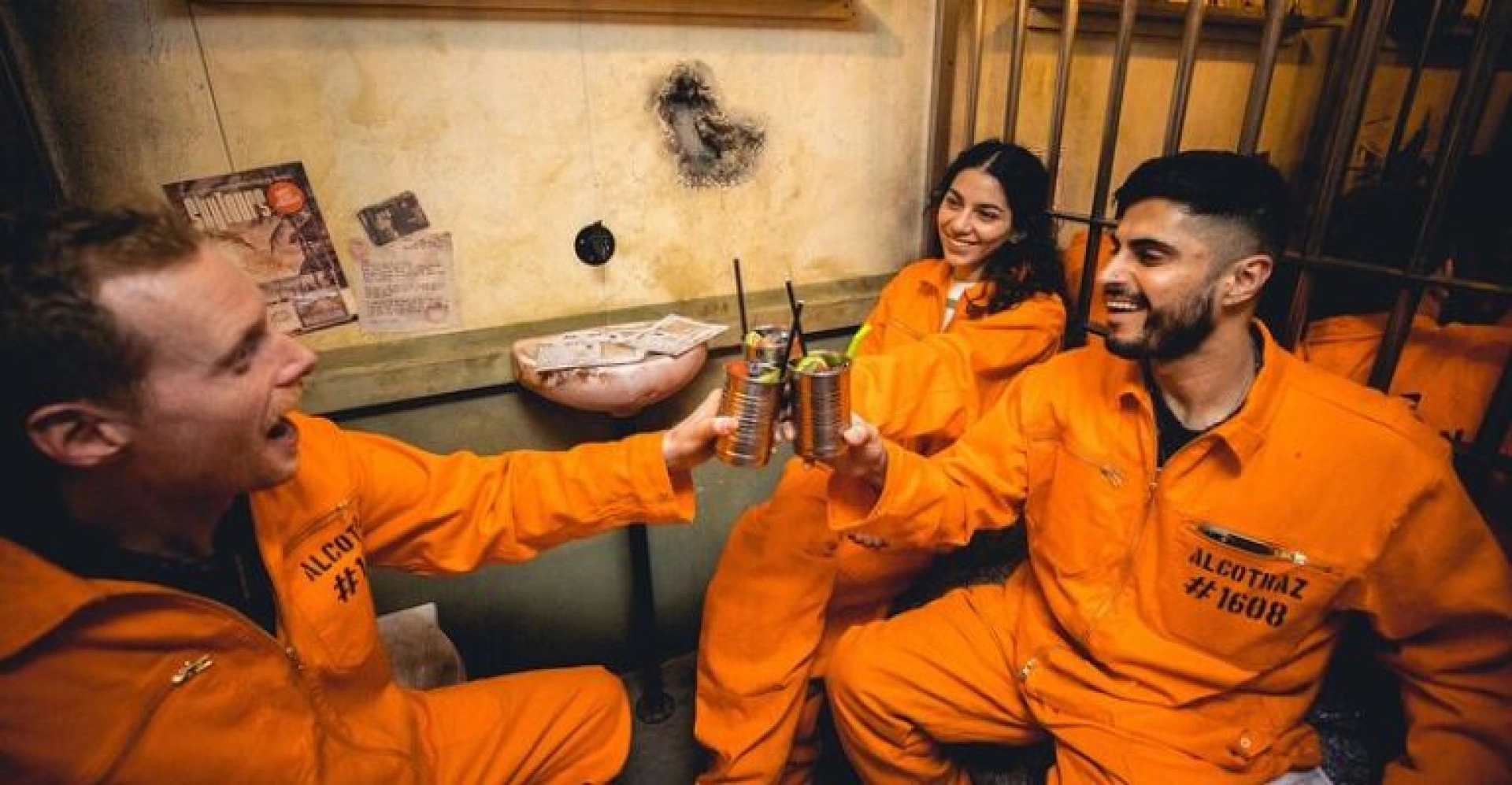 London Alcotraz Prison Cocktail Experience Gift Vouchers £47 for 1
