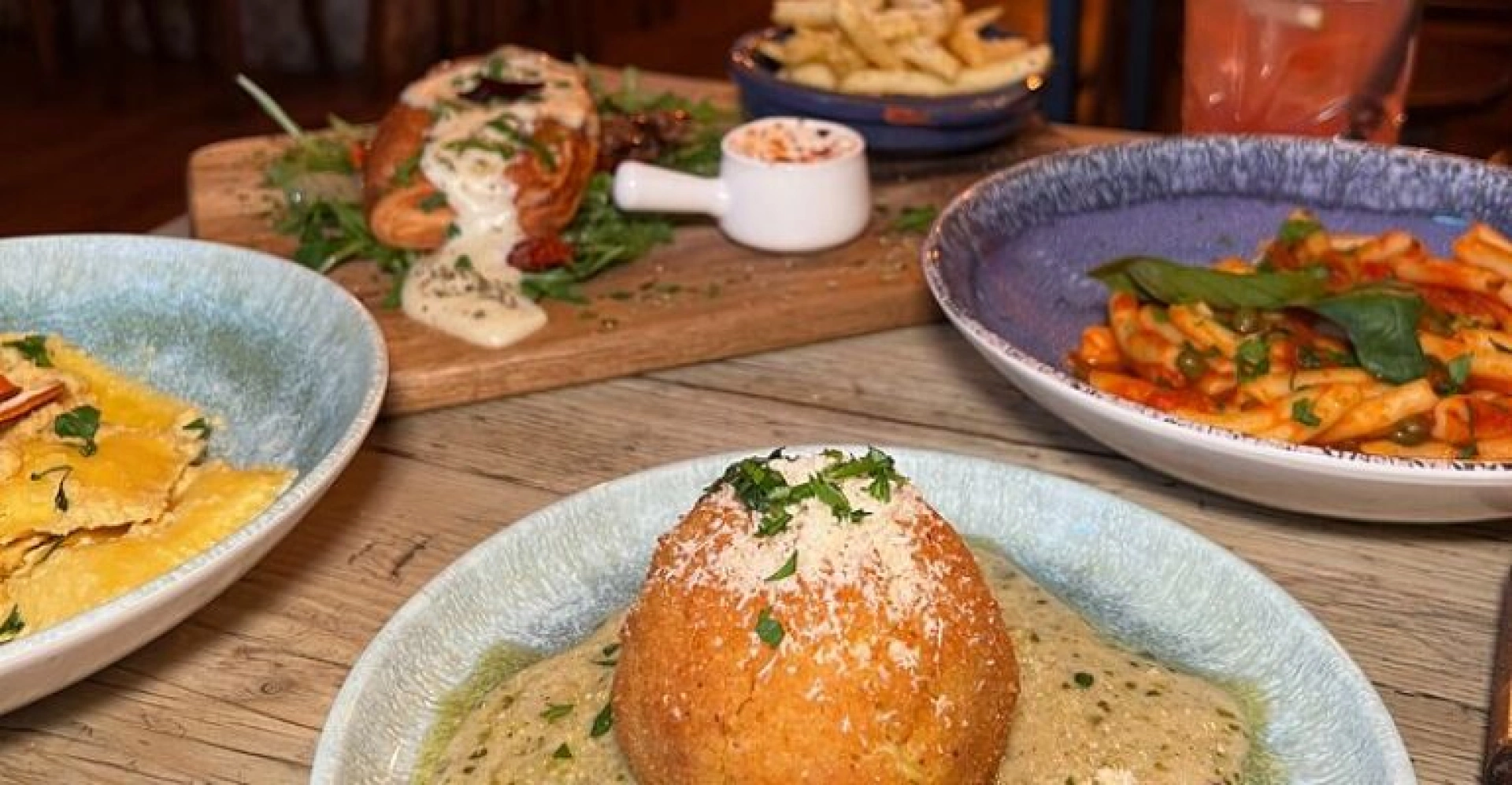 Manchester Italian Dinner For Two Gift Vouchers £100 for 2