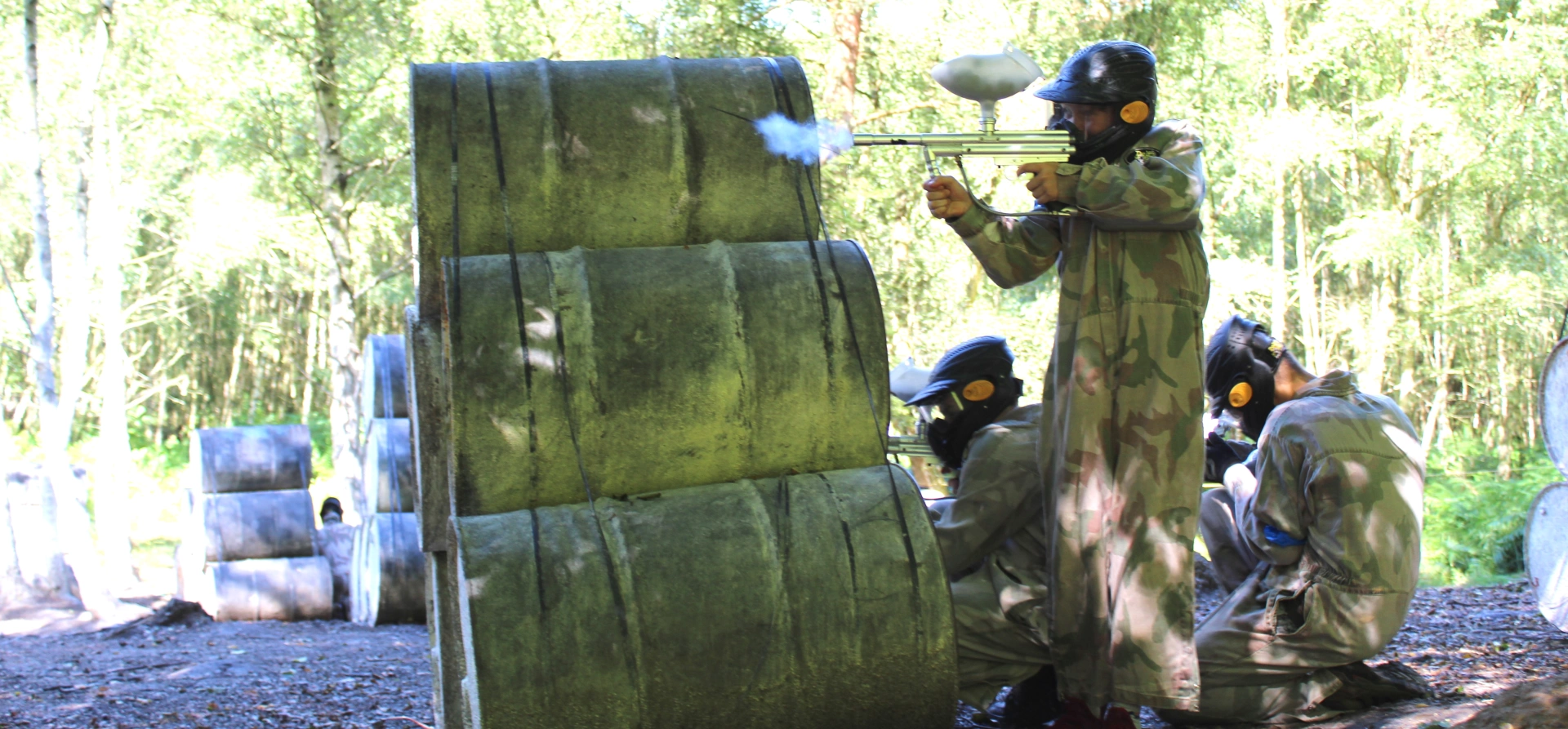 Half Day Paintballing Experience plus 100 Paintballs pp Experience Days ...