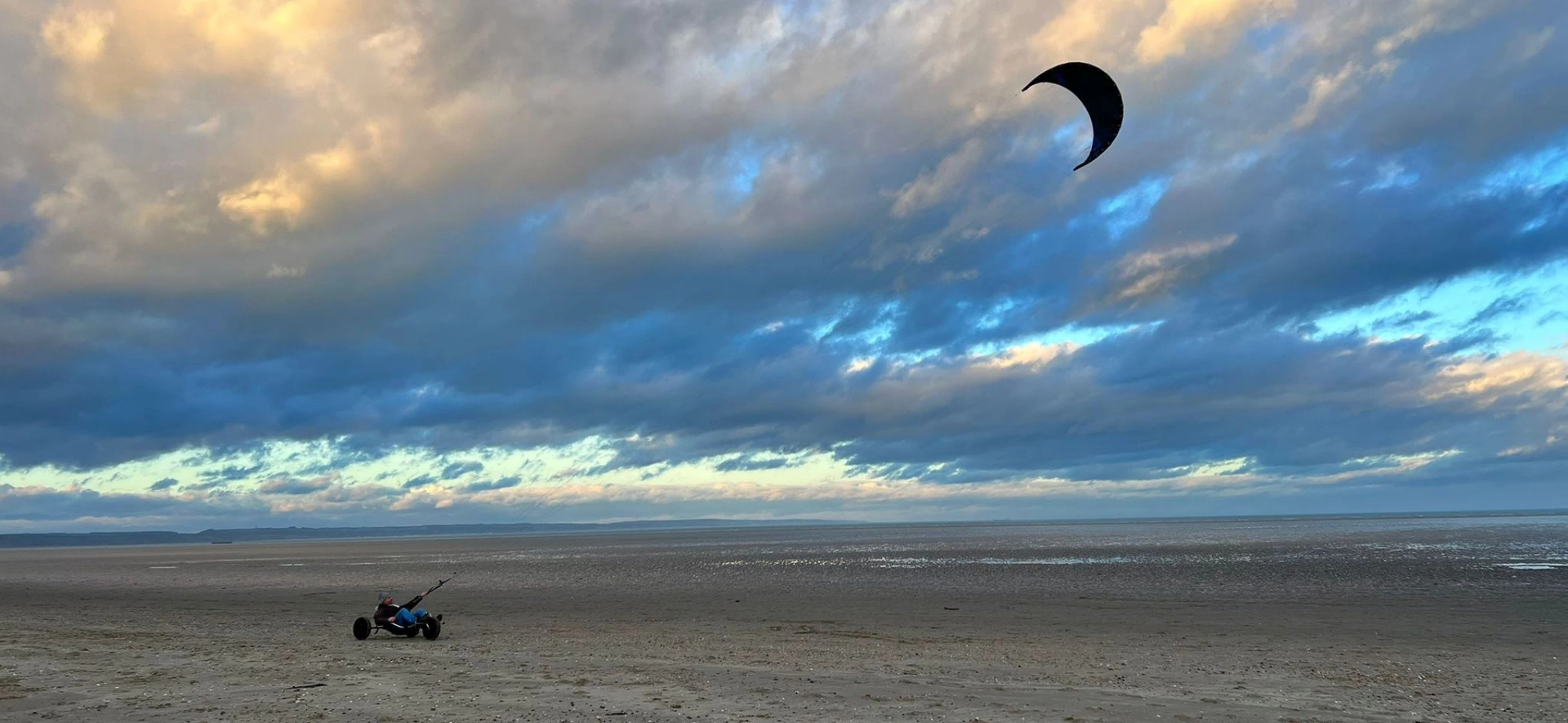 Kent Two-Hour Greatstone Beach Kite Buggy Lesson Gift Vouchers £75 for 1