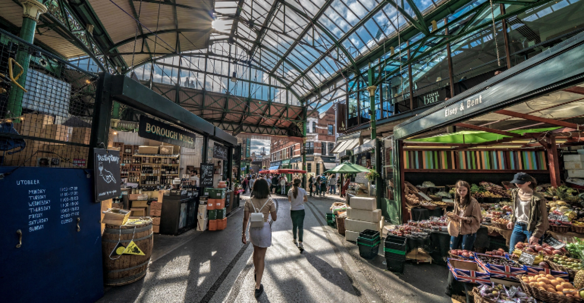 London Borough Market Guided Walking Tour for 2 Gift Vouchers £40 for 2