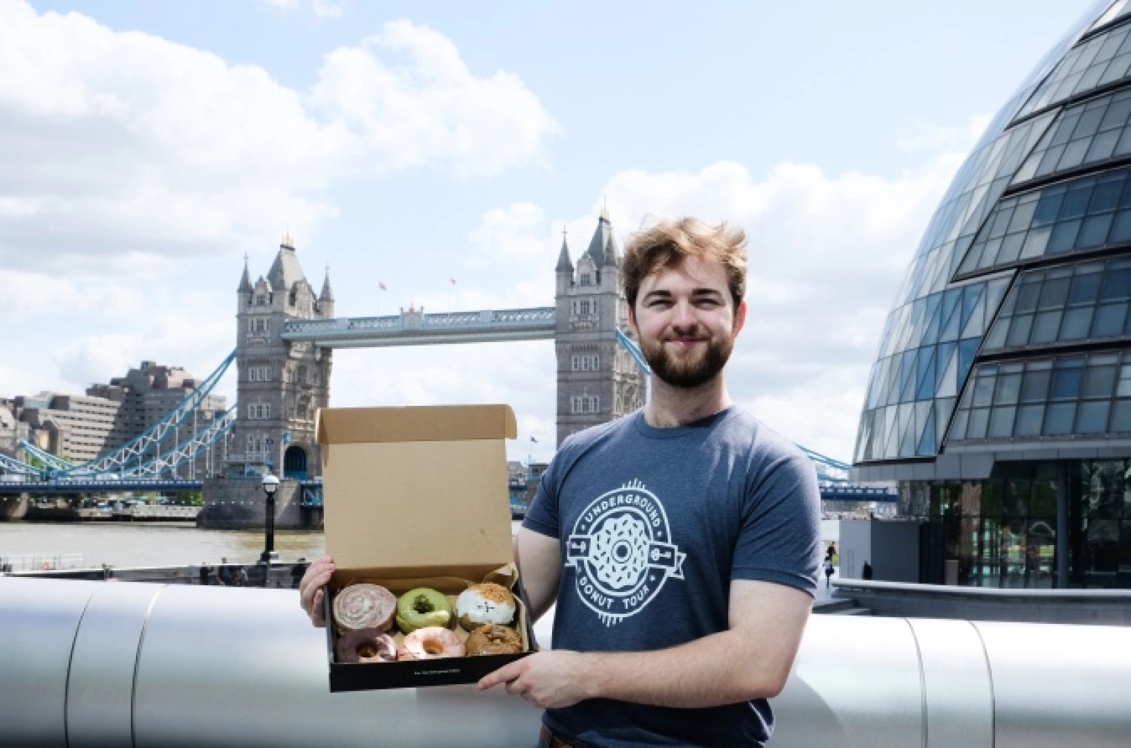 London Tower Bridge Doughnut Tasting Tour Experience Days Vouchers ...