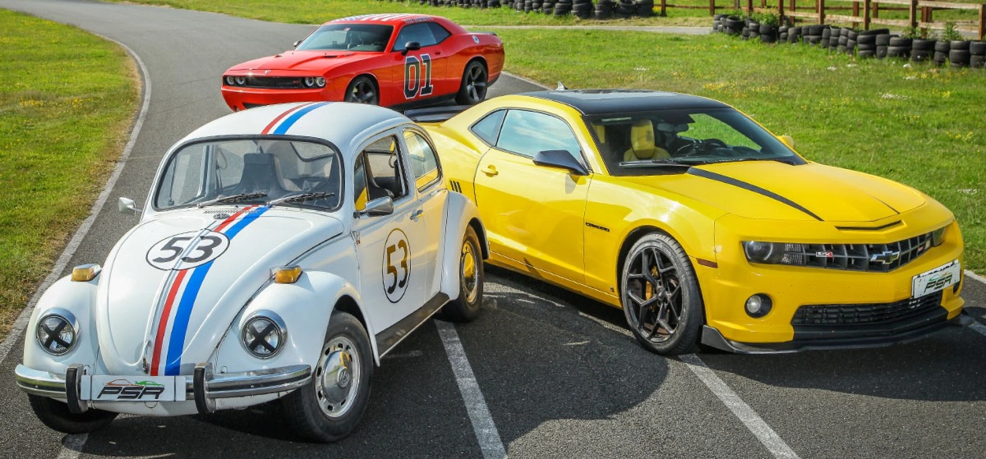 Three Car Driving Experience With Hot Lap Gift Vouchers £79 for 1